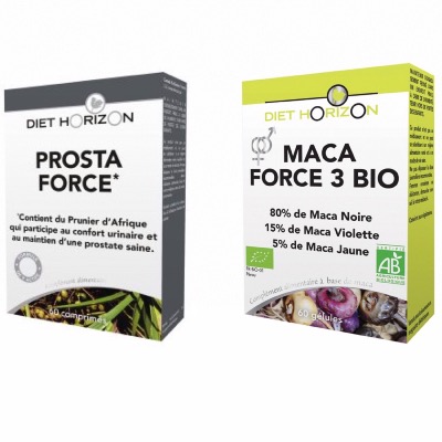 Prostaforce + Maca Force 3 - Confort intime de l'Homme